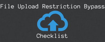 File Upload Restriction Bypass Checklist - StefLan's Security Blog