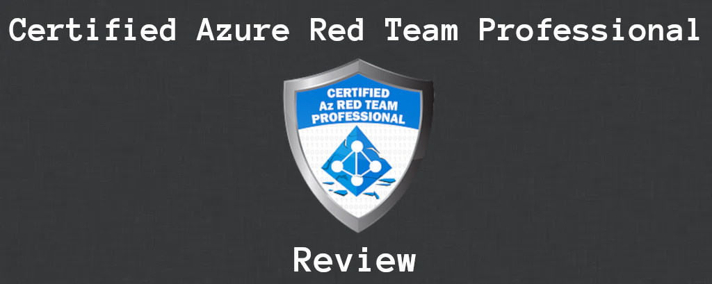 Certified Azure Red Team Professional (CARTP) Review - Steflan's ... Certified Azure Red Team Professional (CARTP) Review - Steflan's ...